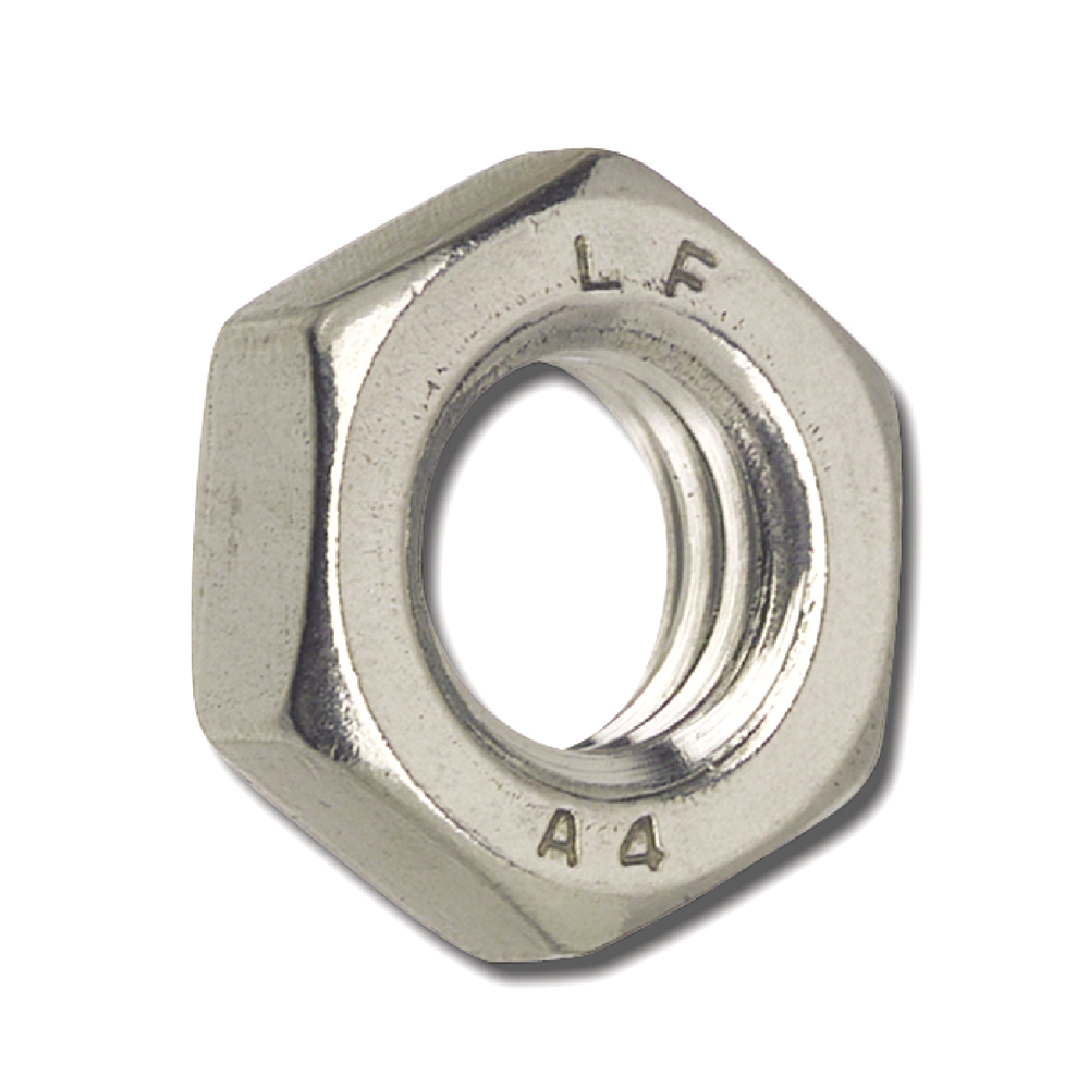 DIN 936 SS Hexagon Jam Nuts ITT Bulgaria OOD